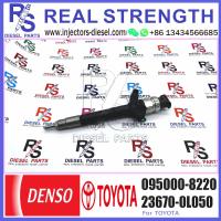 China High quality Diesel fuel injector 23670-0L050 23670-09330 fuel injector assy 095000-8220 for sale