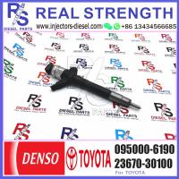 China Common Rail Fuel Injector 23670-09060 23670-0L010 095000-6190 for Diesel Engine 2KD-FTV D4D for sale