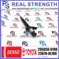 China Common Rail Injector 2950500190 295050 0190 New diesel injector Assy 295050-0190 for Toyota Hiace for sale