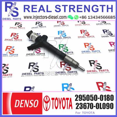 China Densos Common Rail Fuel Injector 295050-0180 For TOYOTA Hilux 23670-0L090 for sale
