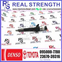 China 23670-30280 095000-7780 9709500-778 To yota Hilux Prado 1KD-FTV injector Diesel fuel Injectors Den so common rail inject for sale