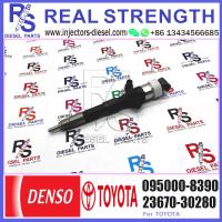 China Construction Machinery Diesel Fuel Injector Nozzle 23670-30280 Common Rail Injector 095000-8390 for sale