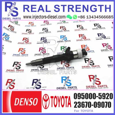 China Common Rail Injector 23670-30110 095000-6180 095000-5920 for Diesel Engine 1KD-FTV for sale