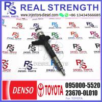 China High Quality diesel fuel injector 095000-5520 For TOYOTA HILUX 2KD-FTV 23670-0L010 for sale