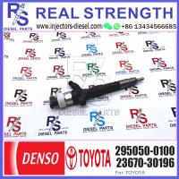China 295050 0100, Original And New Fuel Injector 23670-30190 23670-30196 295050-0100 for sale