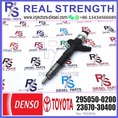 China Hot Selling Genuine New Diesel Fuel Injector 295050-0460 295050-0200 For Toyata Car 23670-30400 23670-30440 23670-39435 for sale