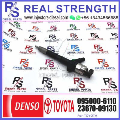 China Brand new Denso Common Rail 095000-6110 For Toyota- 2ad-fhv Fuel Injector 23670-09200 236700r060 with high quality for sale