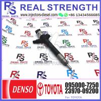China New Injector 0950007250 095000-7250 23670-0R160 23670-0R110 Diesel Injector DCRI107610 7250 for Toyota Avensis 2.2 D 2AD for sale