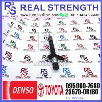 China DENSO Hilux Diesel Injector 23670-0R030 23670-0R140 23670-0R190 095000-7670 for sale