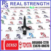 China Diesel Common Rail Fuel Injector 095000-7640 095000-7630 095000-7280 095000-7270 For TOYO-TA 23670-0R170 23670-09290 for sale