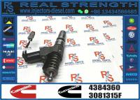 China Cummins NTA855 QSN N14 Used Engine Parts Injector 4384360 Model for Machinery Repair Shops with 6 Months Warranty for sale