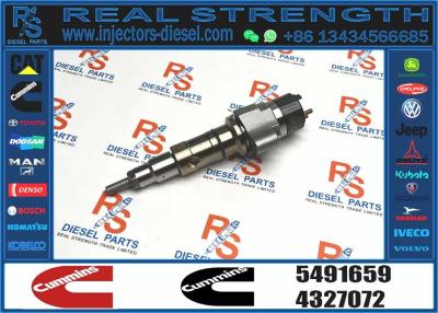 China Common Rail Injector Fuel Injector 5491659 4327072 4359204 4307414 For QSL Excavator QSL9.3 ISCE Engine 6L for sale