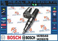 China Real Fuel Injector Assembly 1478543 For Scania D12 Series for sale