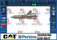 China Excavator CAT C6.6 Engine Fuel Injector Engine Part number 320-0677 2645A746 for sale