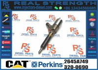 China 320-0688 Fuel Common Rail Injector 10R-7939 2645A747 2645A749 2645A753 for Perkins diesel engine fuel injector for sale