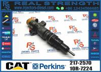 China CAT C9 fuel injector 217-2570 2172570 for Caterpillar CAT 12H 330C TK711 TK721 for sale