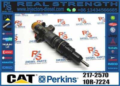 China CAT C9 fuel injector 217-2570 2172570 for Caterpillar CAT 12H 330C TK711 TK721 for sale