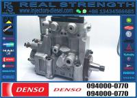 China Diesel Engine High Pressure Common Rail Fuel Injection Pump 094000-0770 8-98167763-0 for sale