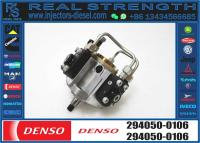 China Excavator diesel engine parts 294050-0106 294050-0105 fuel pump for isuzu 6HK1 diesel engine fuel injection pump for sale