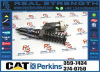 China Electronic Diesel Fuel Injector 359-7434 3597434 20R-1304 20R1304 for Caterpillar C15 C18 Engine for sale