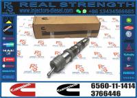 China 6560-11-1414 6560-11-1114 6D170E Engine Fuel Injector for Komatsu PC1250-7 PC1250-8 for sale