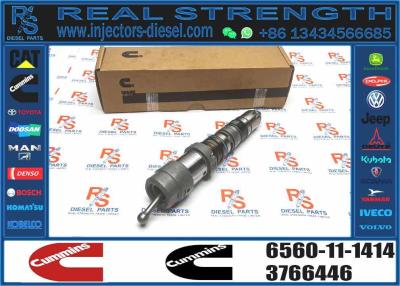 China 6560-11-1414 6560-11-1114 6D170E Engine Fuel Injector for Komatsu PC1250-7 PC1250-8 for sale
