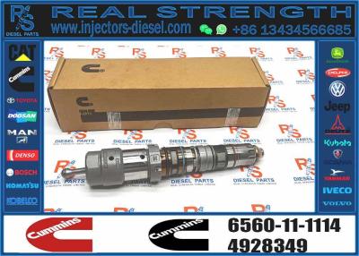 China 6560-11-1414 6560-11-1114 6560-11-1113 Diesel Fuel Injector for Komatsu Engine 6D170 QSK23 QSK60 QSK19 Excavator PC1250-7 for sale
