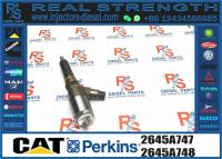 China Factory Direct Supply Common Rail 320D Injector 2645A747 320-0680 3200680 for Caterpillar perkins C6.6 Engine CAT 320D Injector for sale