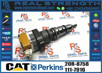 China Excavator Accessories Fuel Injector 20R-8758 10R-9348 20R-0758 10R-0782 198-6605 for Cat Spares 3126B 3126E for Construction Machinery for sale