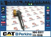 China Excavator Accessories Fuel Injector 104-3377 0R-8786 126-0499 222-5966 for Cat Spares 3126B 3126E for Construction Machinery for sale
