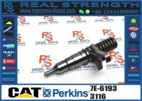 China Excavator Engine Injector 0R-8682 7E-6193 105-1694 1278216 Fuel Injector for 3114 3116 Engine for sale