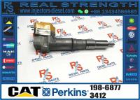 China Construction Machinery Engine Part Fuel Injector 1986877 198-6877 for CCaterpillar 3412 for sale