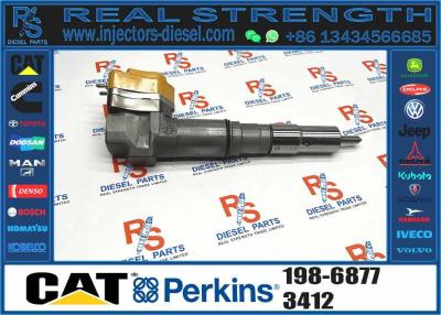China Construction Machinery Engine Part Fuel Injector 1986877 198-6877 for CCaterpillar 3412 for sale