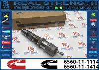 China Common Rail Fuel Injector Nozzle 6560-11-1114 6560-11-1112 6560-11-1113 for PC1250 D375 H465-7 Engine 6D170 for sale