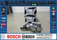 China D7E Fuel Pressure Regulating Valve 02113724 4047024766181 F00BC80045 Suitable for for sale