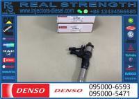China New Original Fuel Injector 095000-6593 23670-E0010 23670E0010 High-Speed Steel Engine Parts for sale