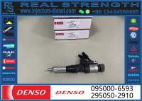 China New Original Fuel Injector 095000-6593 23670-E0010 23670E0010 High-Speed Steel Engine Parts for sale