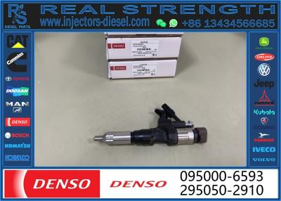 China New Original Fuel Injector 095000-6593 23670-E0010 23670E0010 High-Speed Steel Engine Parts for sale