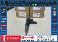 China For Toyota XZU710 XZU720 N04C Injector Assy 23670-E9270 23670-E9271 23670-E9272 Truck Parts for sale