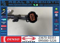 China Diesel Fuel Injector 095000-7172 23670-E0370 095000-5215 23670-E0351 Common Rail Injector Stainless Steel for Engine Replacement for sale