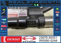 China Diesel Fuel Injector 095000-7172 23670-E0370 095000-5215 23670-E0351 Common Rail Injector Stainless Steel for Engine Replacement for sale