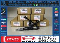 China Truck Engine Parts Common Rail Diesel Fuel Injector 095000-7171 095000-7172 23670-E0370 23670E0370 for sale