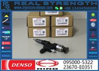 China YS 095000-5322 High Quality Common Rail Fuel Injector Valves 0950005322 23670-78030 for Hino 300 To-yota Dyna N04C Engine Assemb for sale