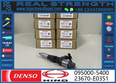 China New Common Rail Fuel Injector 095000-5400 095000-5405 Stainless Steel OEM for HINO for S05C S05D 23670-E0281 23670-78052 for sale