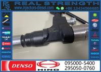 China New Common Rail Fuel Injector 095000-5400 095000-5405 Stainless Steel OEM for HINO for S05C S05D 23670-E0281 23670-78052 for sale