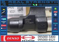 China New Common Rail Fuel Injector 095000-5400 095000-5405 Stainless Steel OEM for HINO for S05C S05D 23670-E0281 23670-78052 for sale