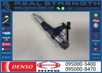China New Common Rail Fuel Injector 095000-5400 095000-5405 Stainless Steel OEM for HINO for S05C S05D 23670-E0281 23670-78052 for sale