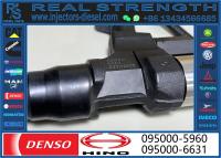 China Truck Engine Parts Common Rail Diesel Fuel Injector 095000-5960 23670-E0301 0950005960 23670E0301 for sale