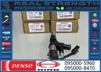 China Truck Engine Parts Common Rail Diesel Fuel Injector 095000-5960 23670-E0301 0950005960 23670E0301 for sale