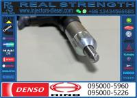 China Truck Engine Parts Common Rail Diesel Fuel Injector 095000-5960 23670-E0301 0950005960 23670E0301 for sale